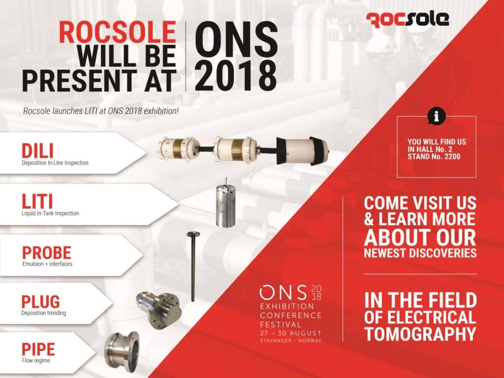 Rocsole Launches Liquid In-Tank Inspection at ONS 2018 Exhibition - Rocsole